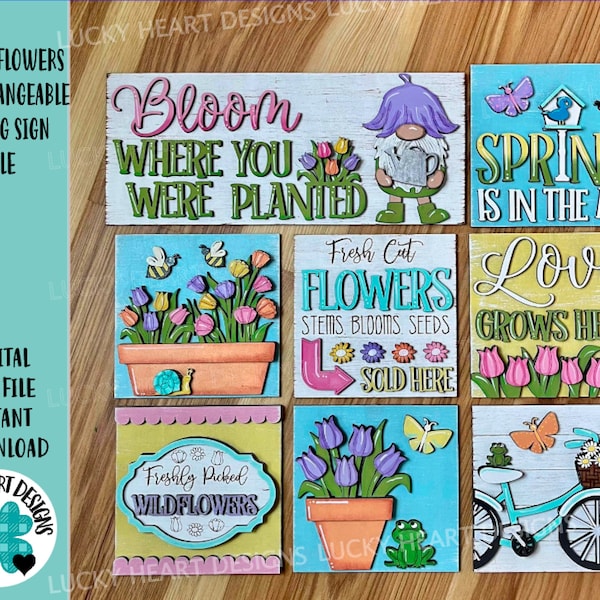 Spring Flowers - Etsy