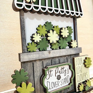 Clover ST. Patrick's Day Interchangeable Market Stand File SVG ...