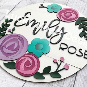 Emily Floral File SVG - Etsy