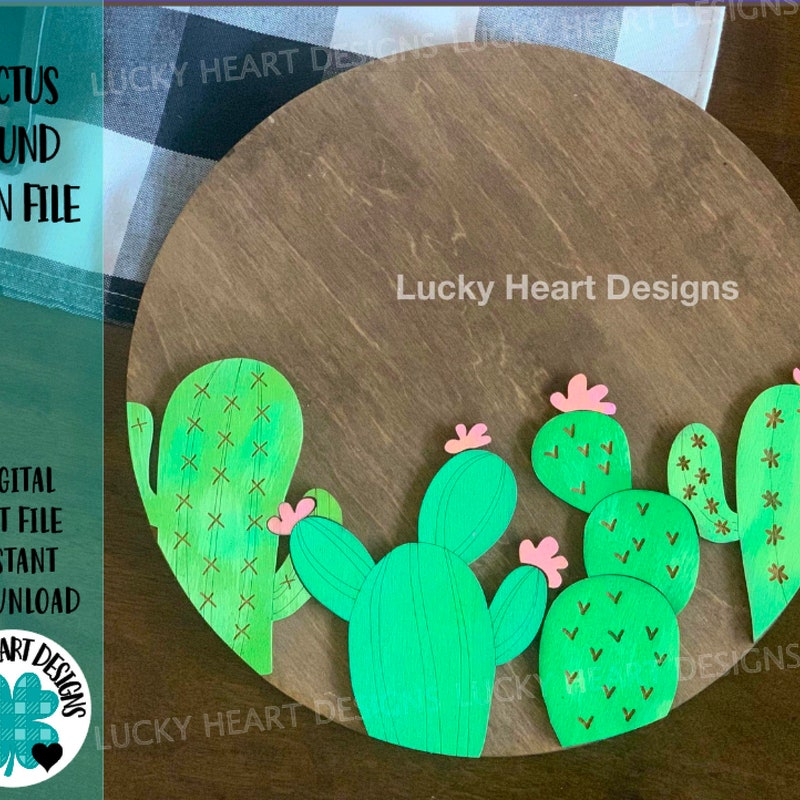 Cactus Door Hanger - Etsy
