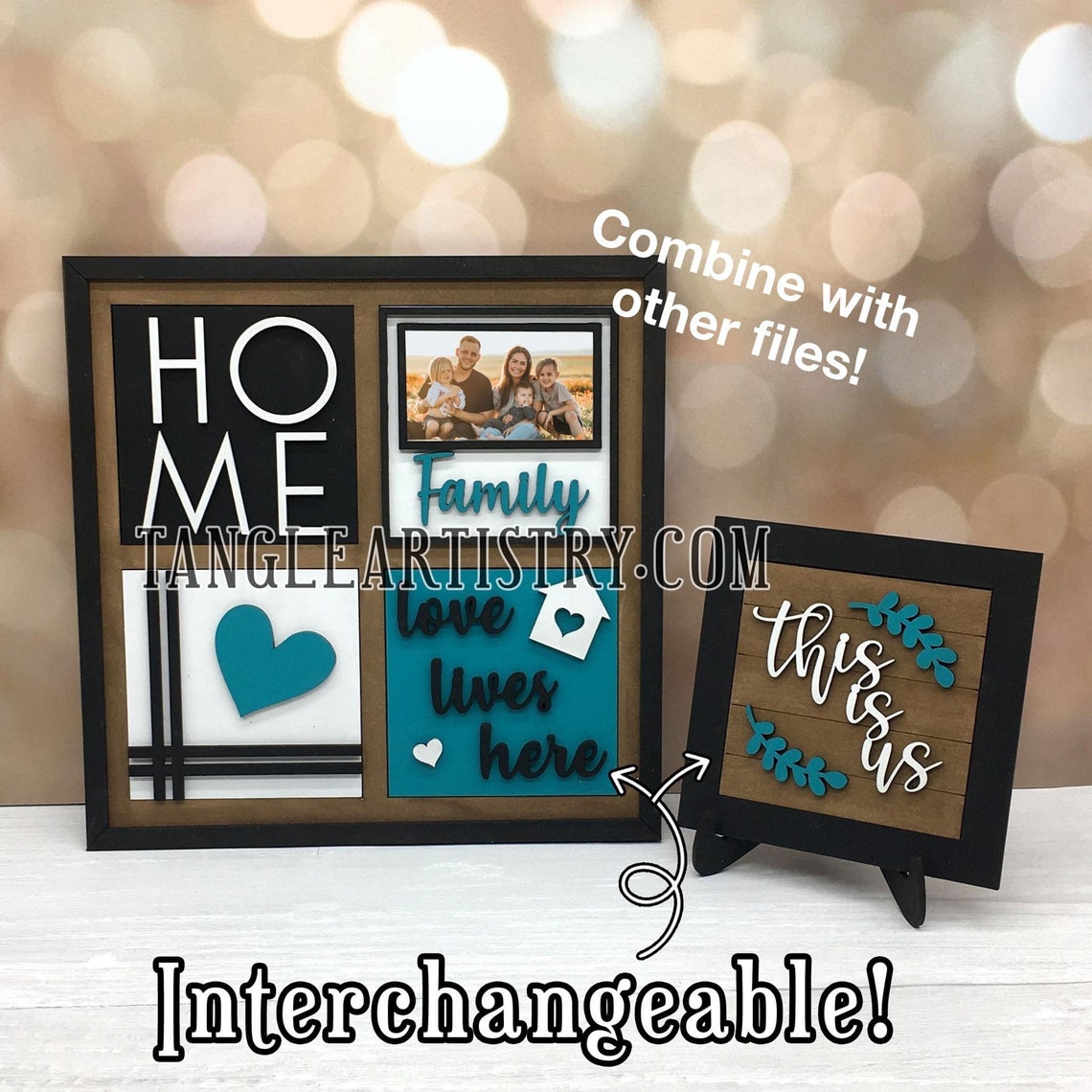Patterned Backers for the Interchangeable Leaning Signs - Etsy