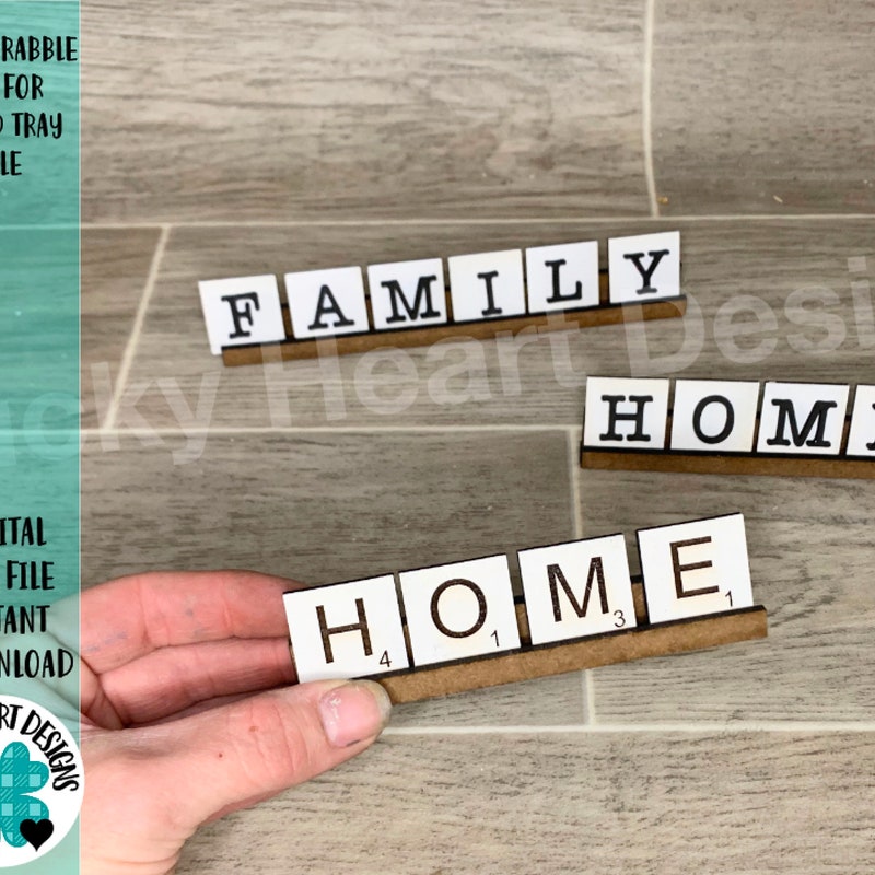 Scrabble Tile Holders - Etsy