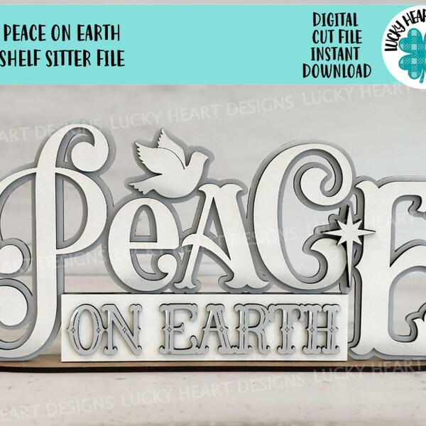 Peace on Earth Sign - Etsy