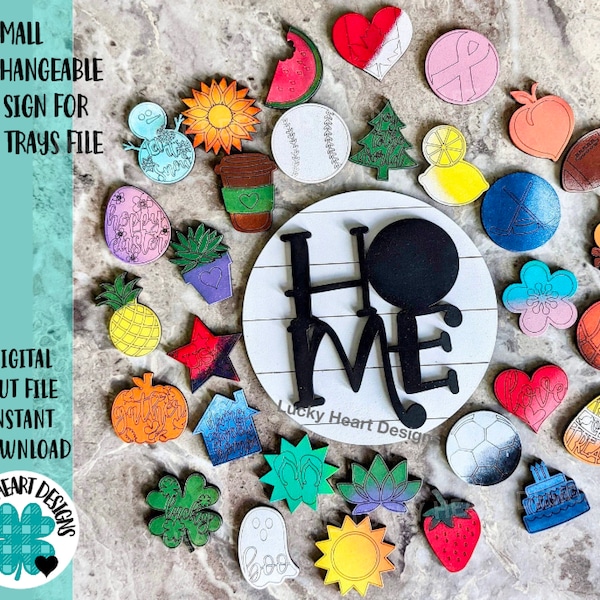 Interchangeable Welcome Sign Laser File - Etsy