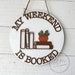 Reading Book Door Hanger Bundle File SVG, Library, Glowforge ...