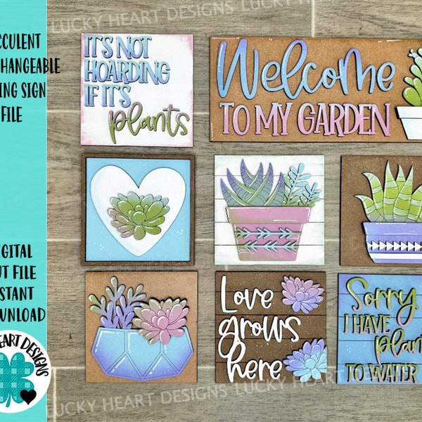 Succulent Svg - Etsy