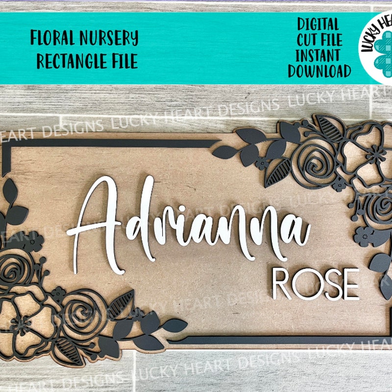 Rectangle Wood Boy Sign Svg - Etsy