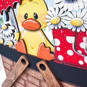 Spring Duck for the Flower Basket Interchangeable File SVG, TINY ...