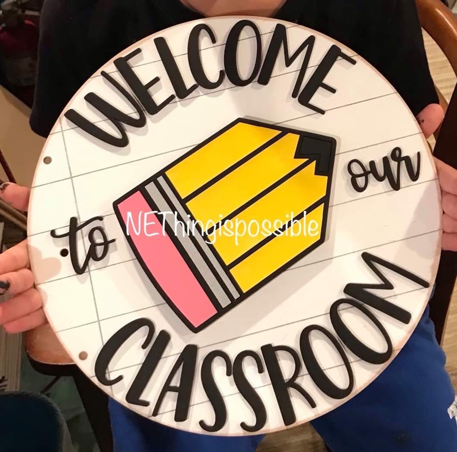 Interchangeable School Sign SVG FILE Glowforge Door Hanger - Etsy