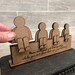 Sitting Family Mother's Day File SVG, Glowforge, Tiered Tray, Mother's ...