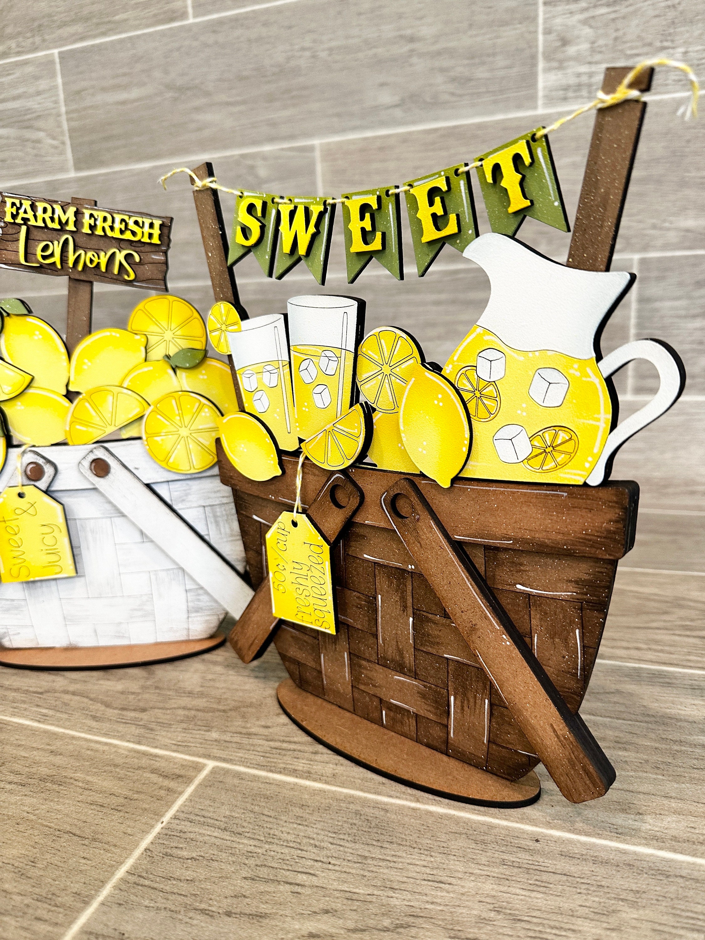 Lemons for the Flower Basket Interchangeable File SVG, Lemonade, Fruit ...