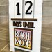 MINI Countdown Sandwich Board Interchangeable Leaning Sign File SVG ...