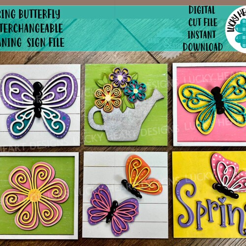 Tag Style Interchangeable Leaning Sign File SVG Glowforge - Etsy