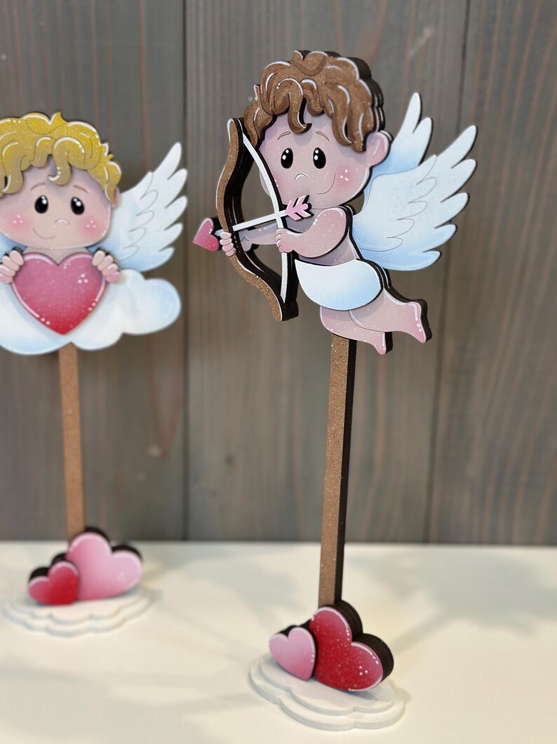 Cupid Standing File SVG, Cupid, Valentine, Clouds, Arrow, Wings, Angel ...