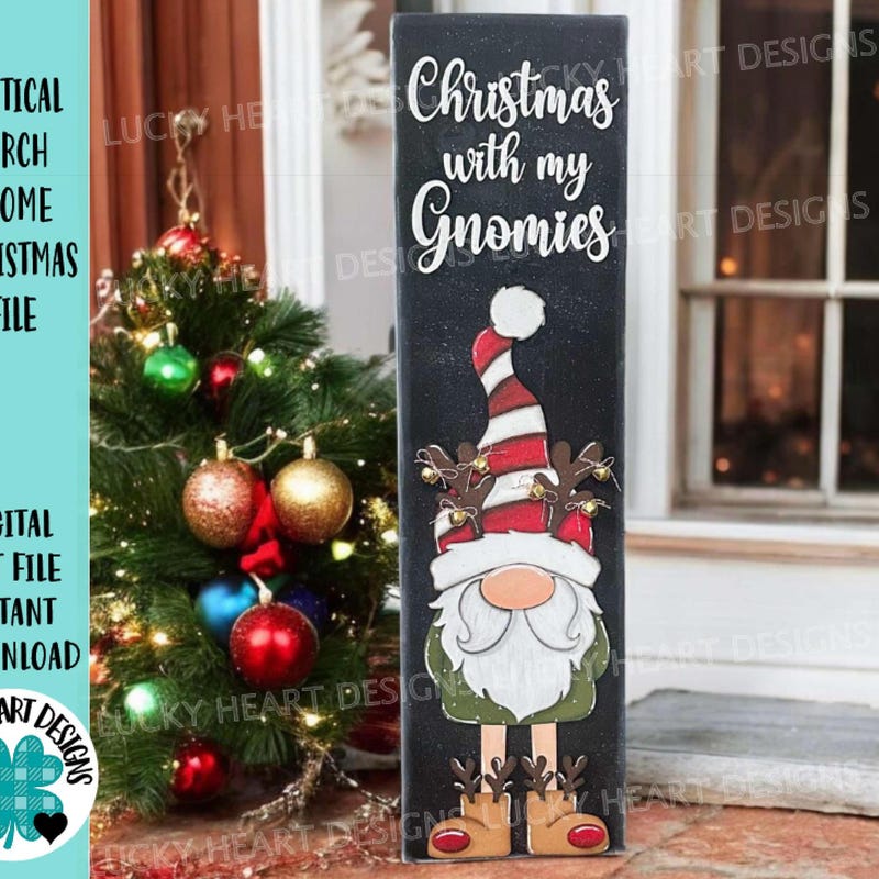 Santa Welcome Porch Sign - Etsy
