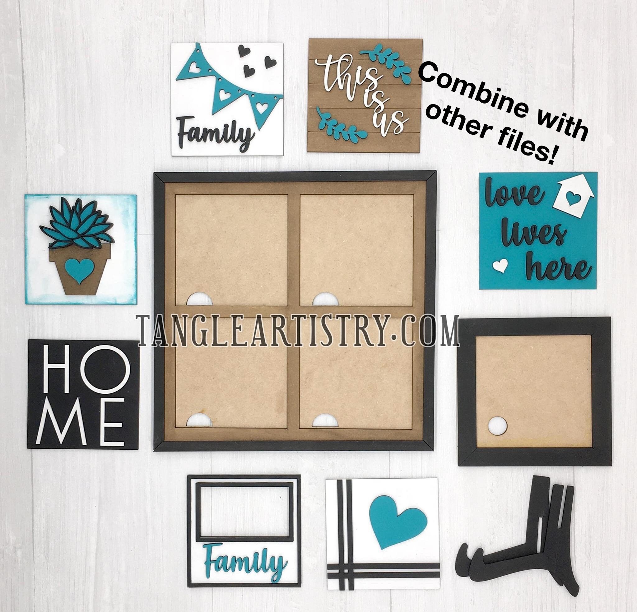 Patterned Backers for the Interchangeable Leaning Signs | Etsy
