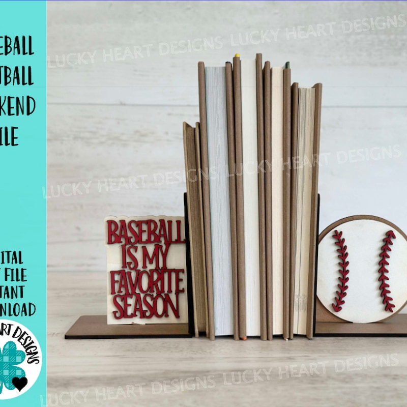 Baseball Bookends - Etsy
