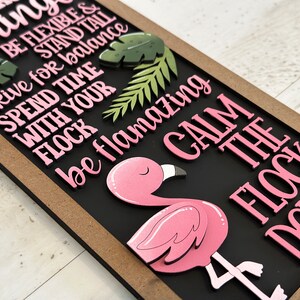Advice From A Flamingo Sign File SVG, Glowforge, Summer, Tropical ...