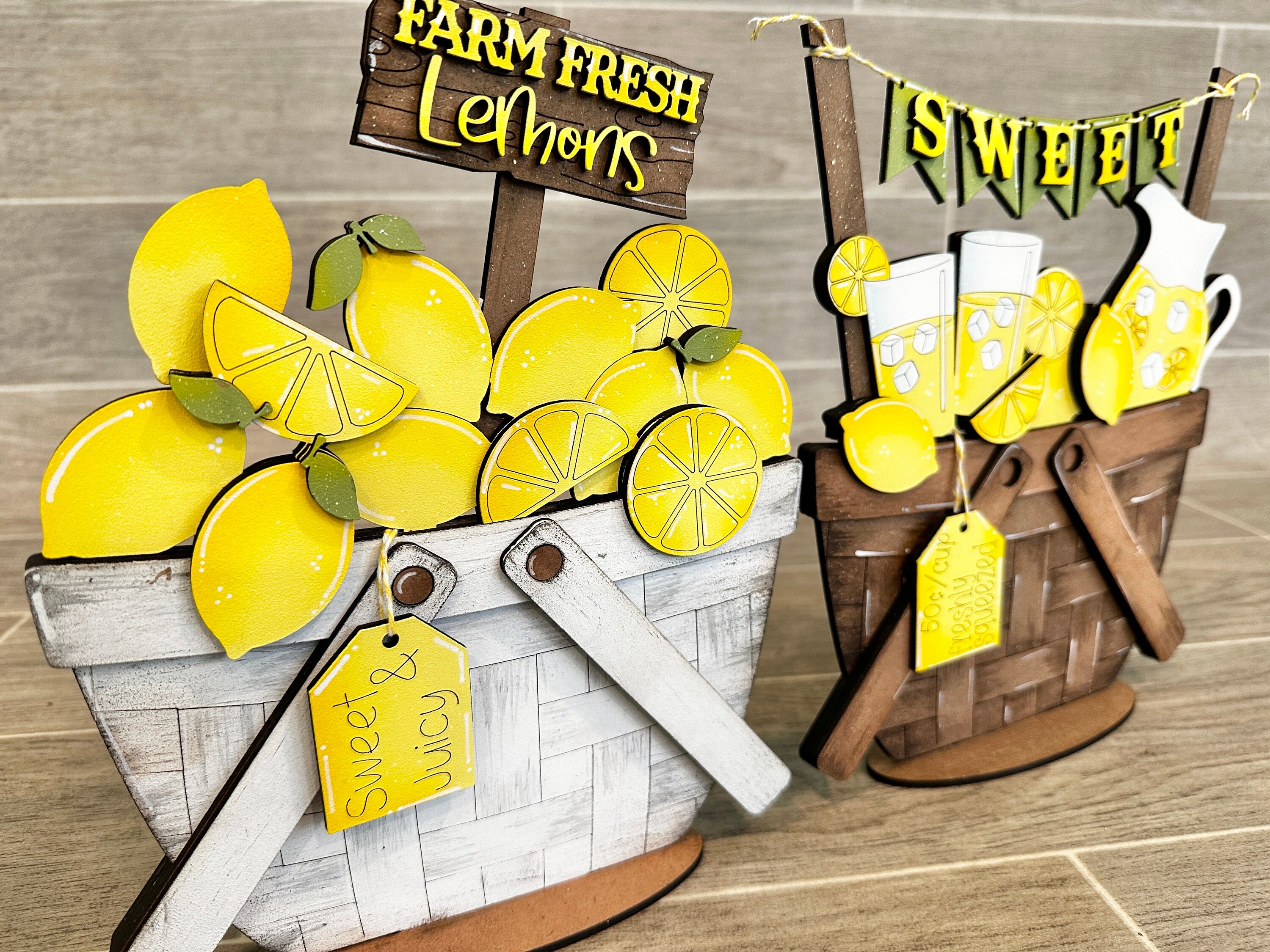 Lemons for the Flower Basket Interchangeable File SVG, Lemonade, Fruit ...