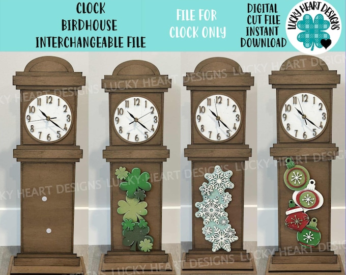 Bird House Clock - Etsy