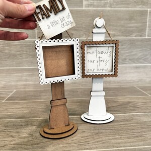 MINI Sign Holder Display Interchangeable Leaning Sign File SVG, Tiered ...