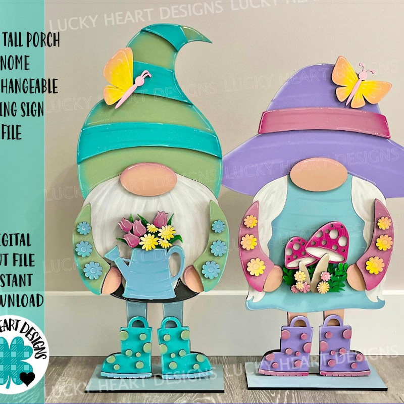 Spring Gnome Decor - Etsy