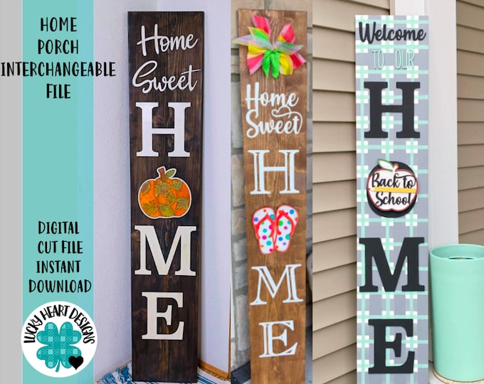 Interchangeable Welcome Sign W/ Attachments & Bow - Etsy