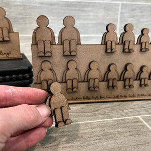 Sitting Family Mother's Day File SVG, Glowforge, Tiered Tray, Mother's ...