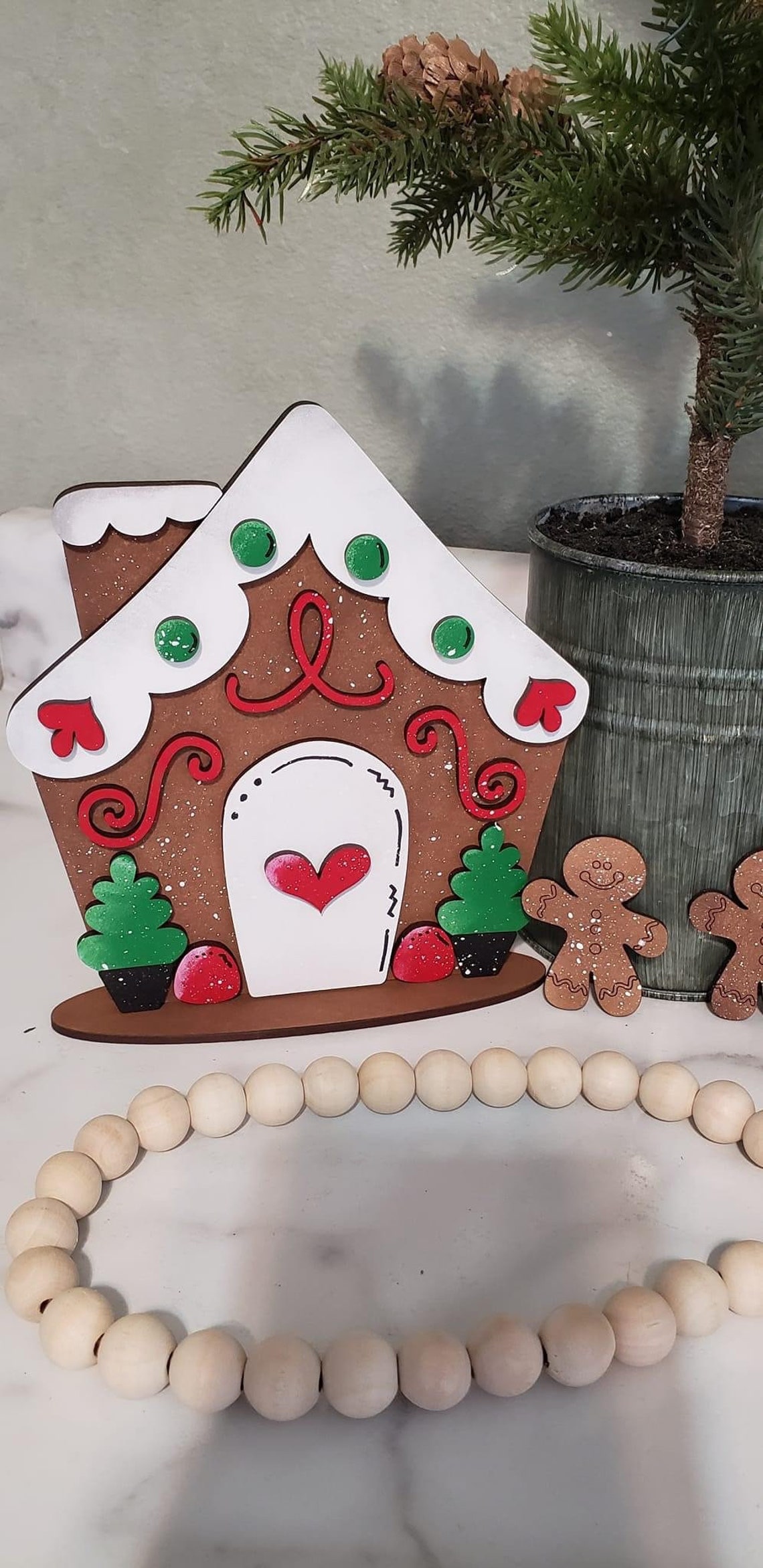 Gingerbread House Christmas Kids Kit File SVG, Glowforge ...