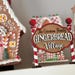 Gingerbread Village Standing Sign File SVG, Christmas, Santa, Candy ...
