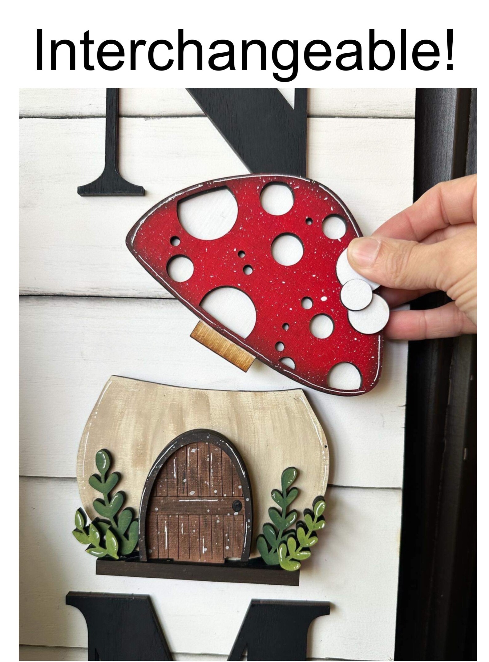 Gnome Mushroom Interchangeable Vertical Porch File SVG, Glowforge ...