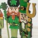 St. Patrick's Day Nutcracker Standing File SVG, Glowforge, Clover ...