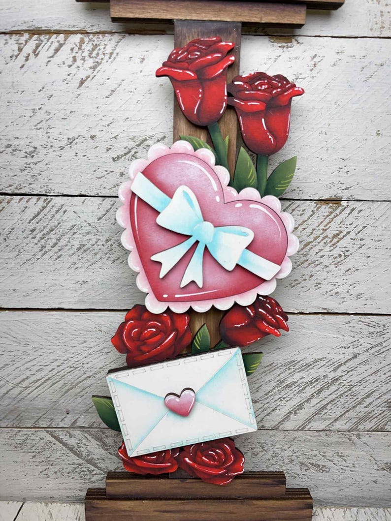 Roses Valentine for the Birdhouse Interchangeable File SVG, Valentine's ...