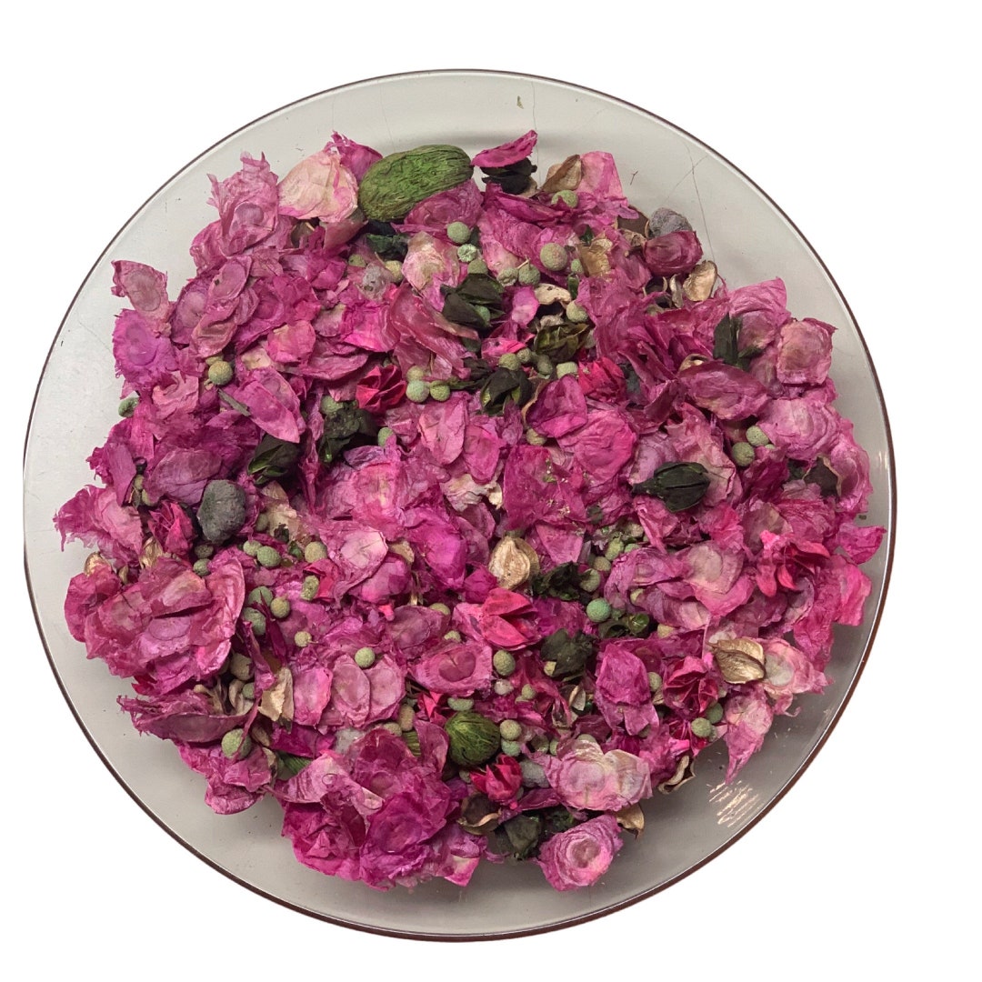 Pink & Green Potpourri - Etsy