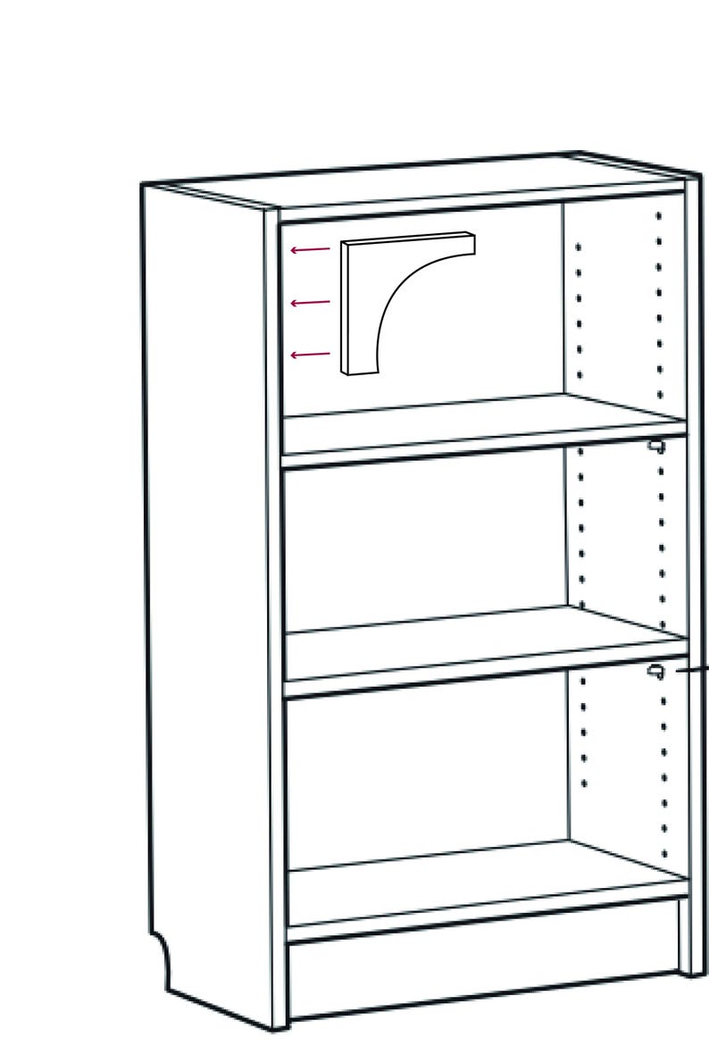 Wooden Plug-in Insert for IKEA BILLY Shelf | Laser Cut Decorative Panel ...