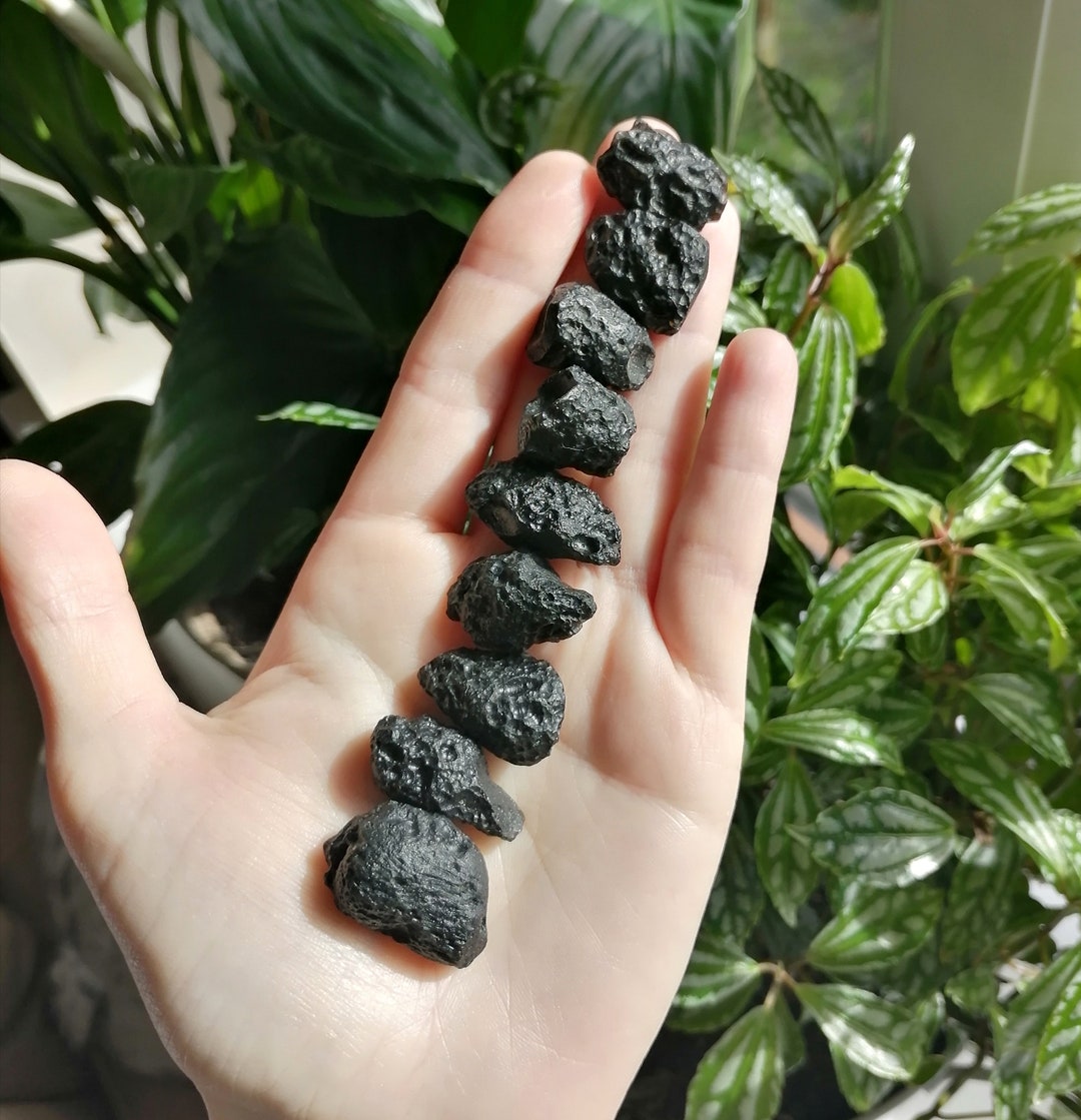 Indochinite Tektite Meteorite Glass Tibetan Tektite Black Tektite Raw ...