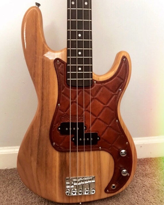Leather Bass Pickguard | Etsy