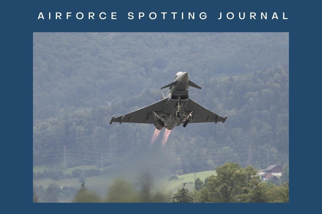 Airforce Spotting Journal-airshow-airbase-checklist-digital Edition - Etsy
