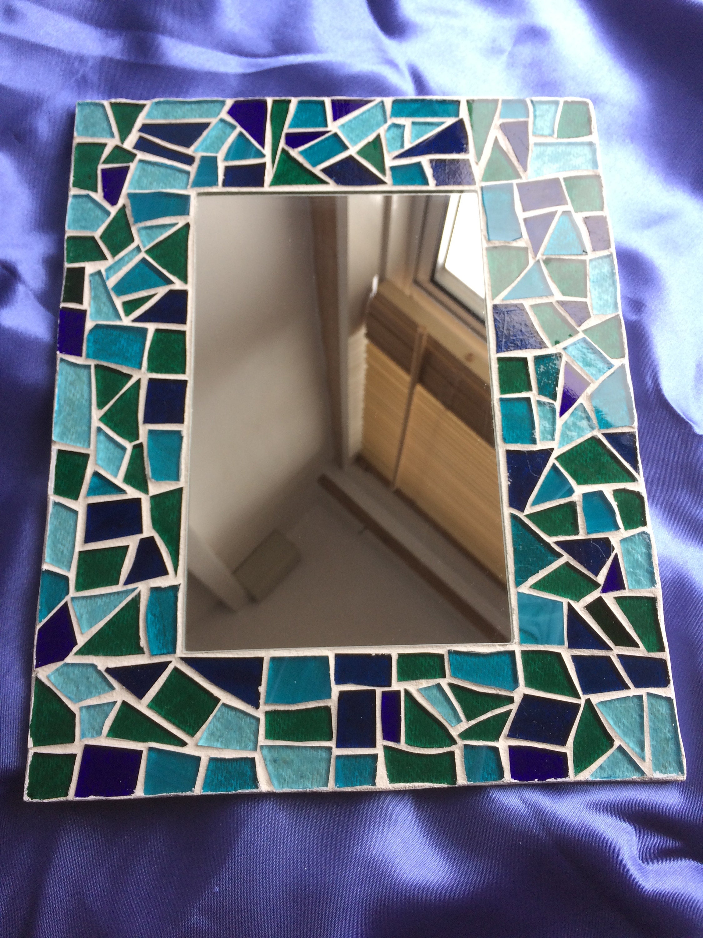Mosaic Mirror Rectangle (A4) - Etsy UK