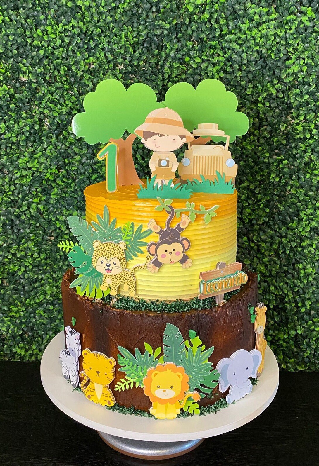 Safari Cake Topper Wild One - Etsy