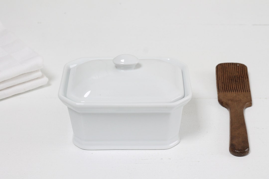 Vintage French Small Porcelain Ovenproof Tureen by Pillivuyt, Terrine ...