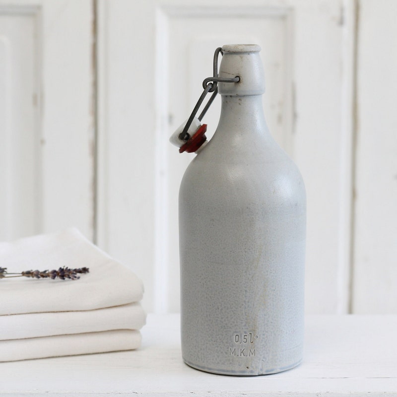 Stoneware Bottle - Etsy