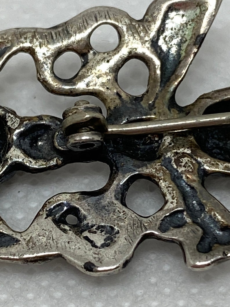 Vintage, Peruzzi Italian Keys of Heaven Brooch, Vatican Cross With ...