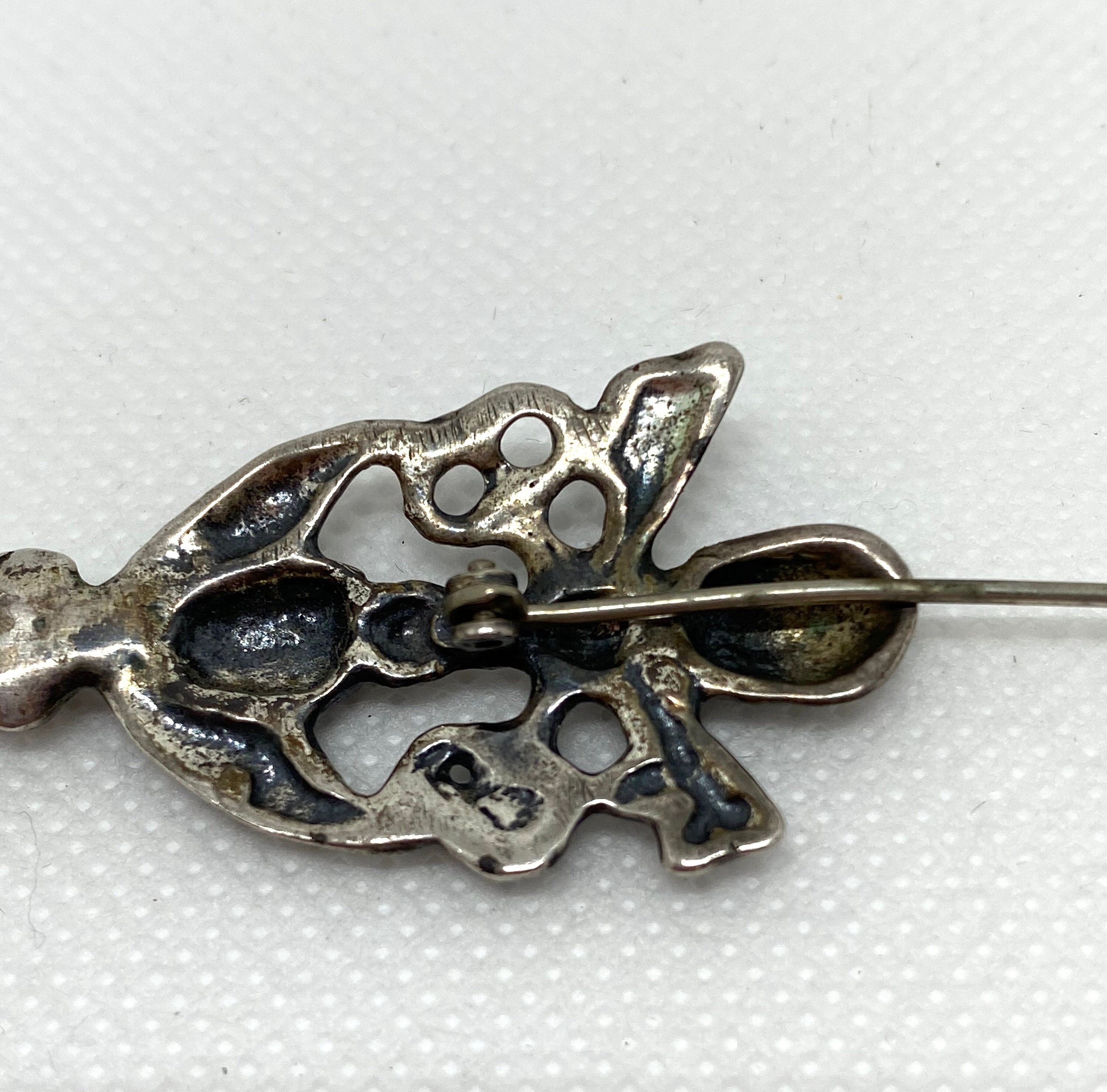 Vintage, Peruzzi Italian Keys of Heaven Brooch, Vatican Cross With ...