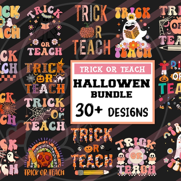 Trick or Teach - Etsy