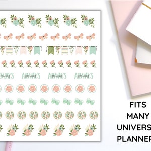Erin Condren Planner Stickers, Vertical Planner Stickers, Weekly ...