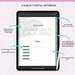 Digital Notebook, Digital Bullet Journal, Digital Daily Journal, Black ...