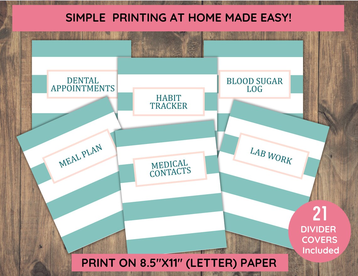 Medical Binder Printable Medical Communication Log Medical - Etsy