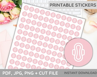 Period Stickers - Etsy