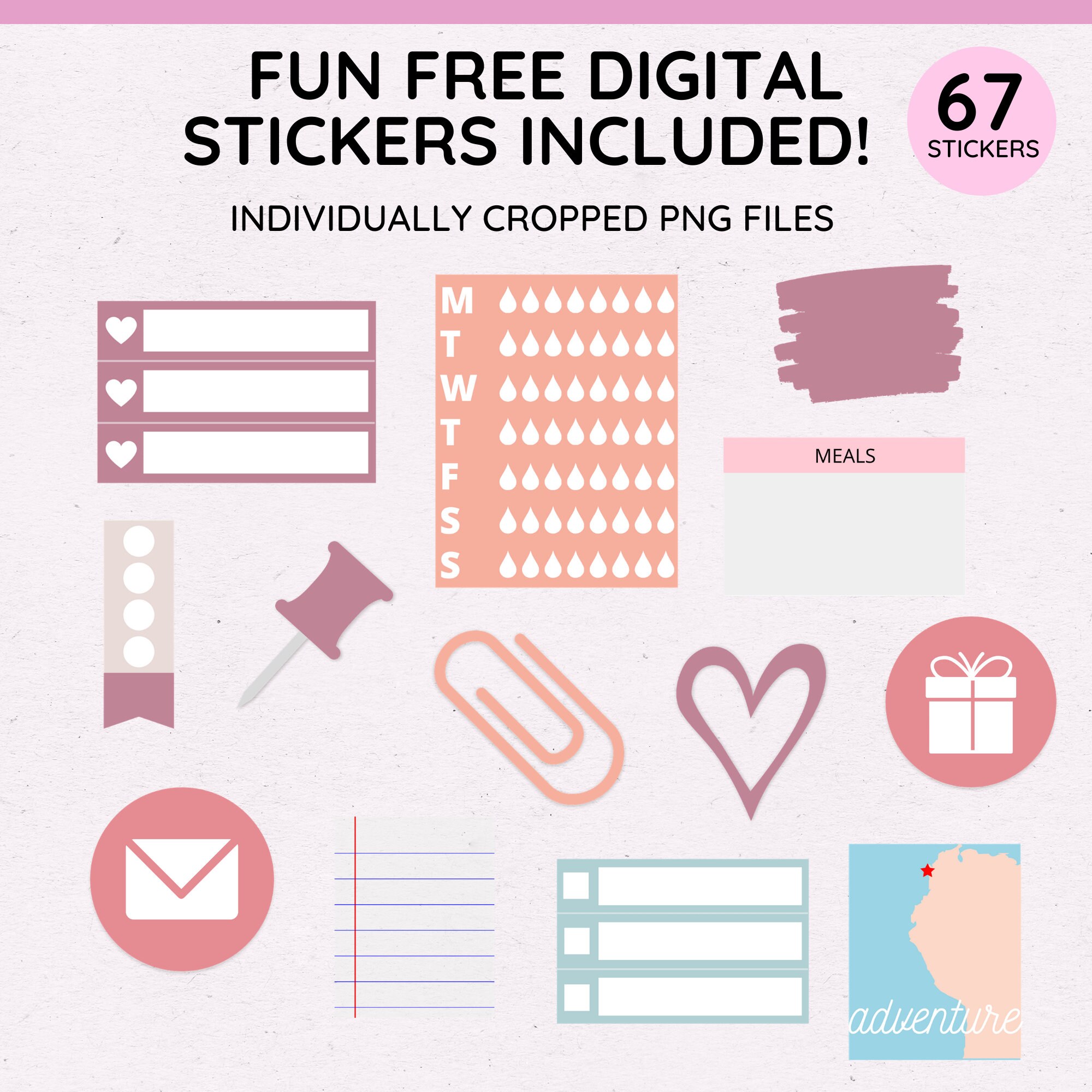 Digital Notebook Digital Bullet Journal Digital Daily - Etsy